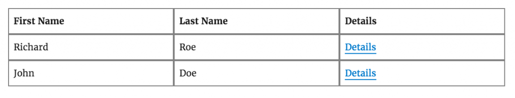 CFDB Plugin » Creating a Master-Detail View